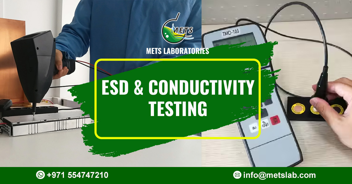 ESD and Conductivity Testing in UAE | METS Lab - METS Laboratories