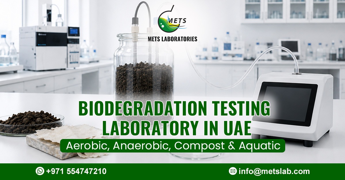 Biodegradation Testing Laboratory in UAE - METS Laboratories